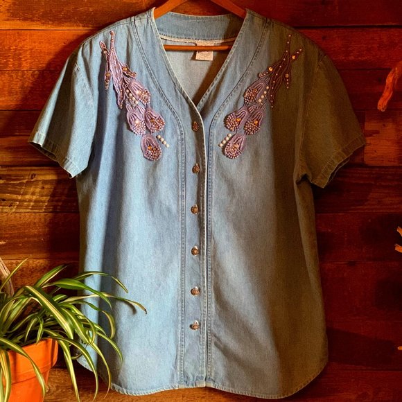 Bridge | Tops | Vintage Baseball Button Up | Poshmark